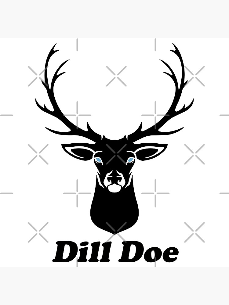 "Silhouette Dill Doe" Poster for Sale by Chitraa227Store | Redbubble