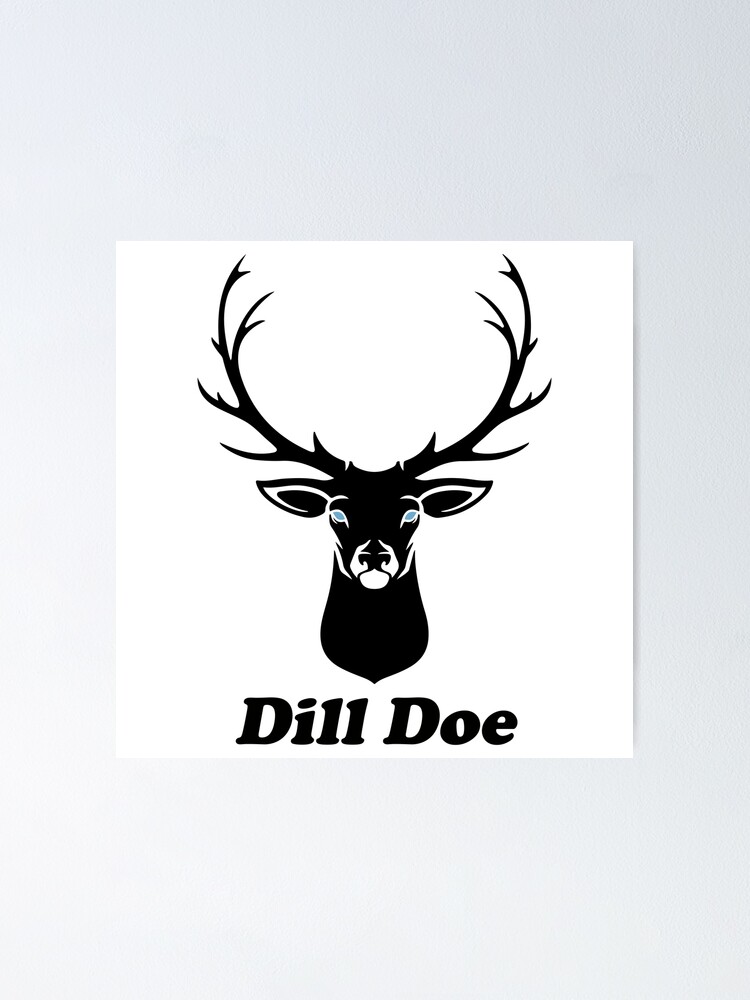 "Silhouette Dill Doe" Poster for Sale by Chitraa227Store | Redbubble
