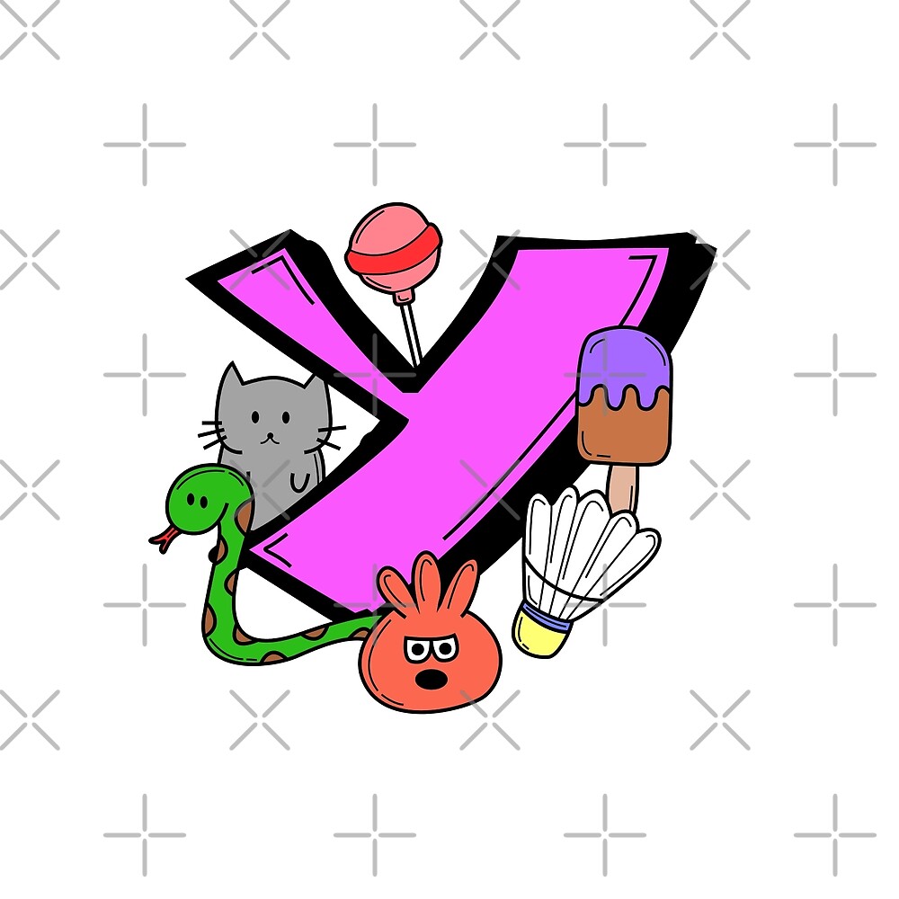 "My own doodle drawing with letter Y" by Blondiabshop | Redbubble