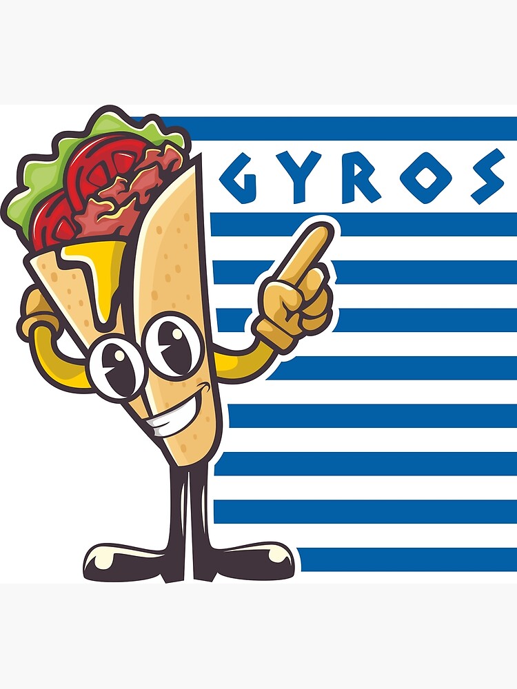"Gyros" Poster for Sale by AlexandarBelic | Redbubble