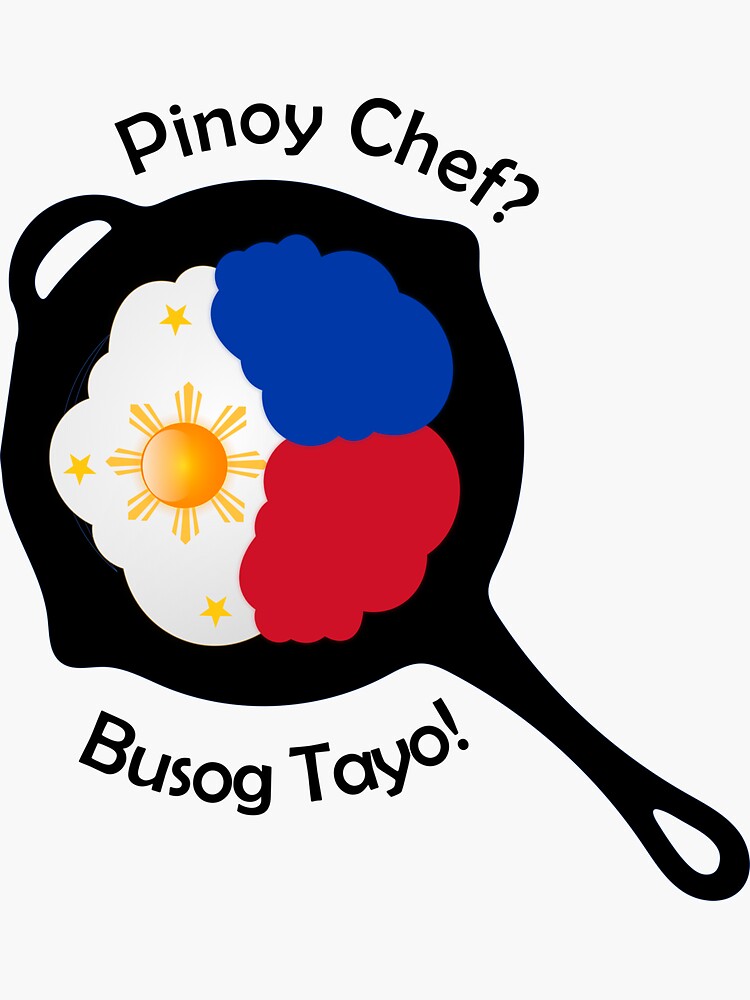 "Pinoy Chef" Sticker by Pollykent | Redbubble