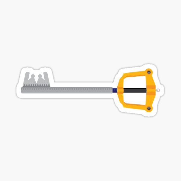 "Kingdom Hearts Keyblade" Sticker for Sale by Stickerazy | Redbubble