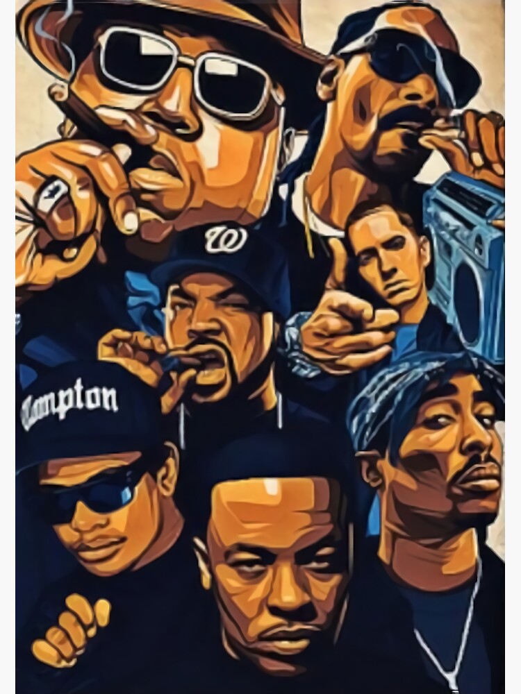 "Hip Hop Legends all Together" Poster for Sale by kenoklambe | Redbubble