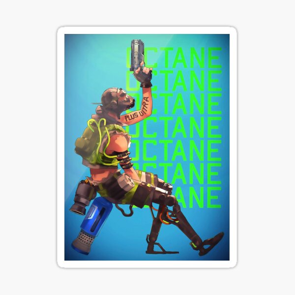 "Octane Apex" Sticker by janniemohr | Redbubble