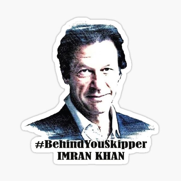 "IMRAN kHAN" Sticker by perfect360 | Redbubble