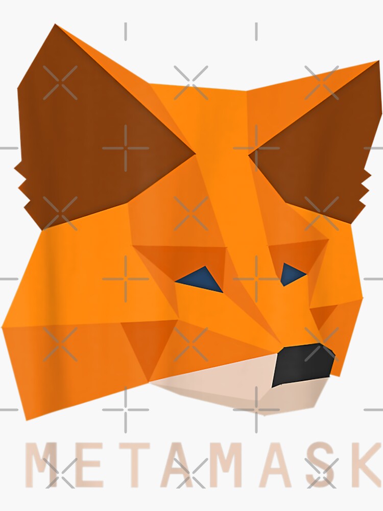 "MetaMask" Sticker for Sale by CRYPTO-CORNER | Redbubble