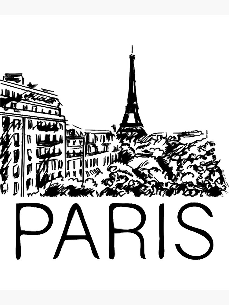 "paris-city-logo" Poster for Sale by SumitoSuhiji | Redbubble