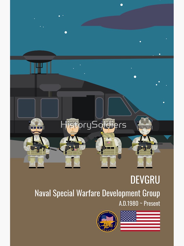 "DEVGRU" Sticker by HistorySoldiers | Redbubble