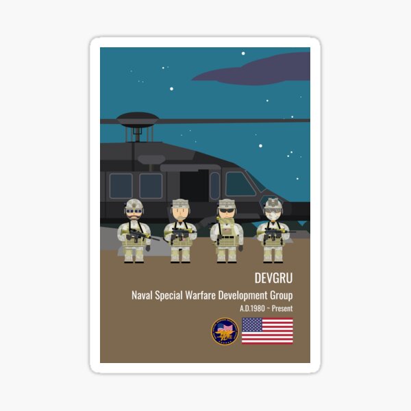 "DEVGRU" Sticker by HistorySoldiers | Redbubble