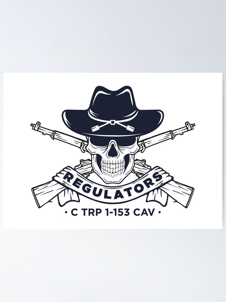 "Monochrome Regulator Logo" Poster for Sale by GlizzyLog8 | Redbubble