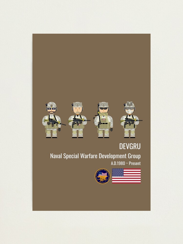 "DEVGRU(empty background)" Photographic Print for Sale by ...