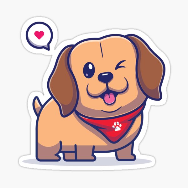 "Cute Pappy" Sticker by pethub9 | Redbubble