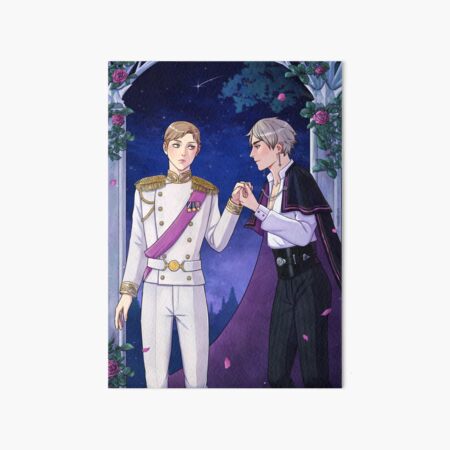 "SemiShira AU | Haikyuu Semi & Shirabu" Art Board Print by marinaumi ...