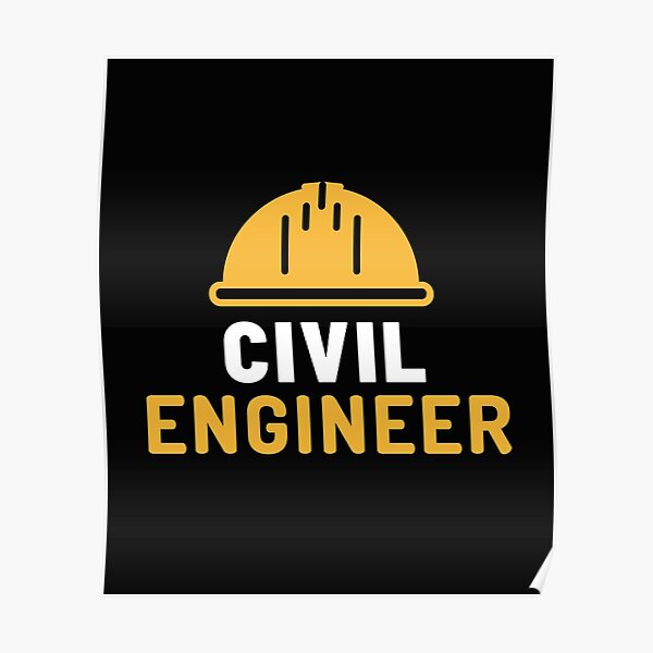 "Civil Engineer" Poster for Sale by Retrovas | Redbubble