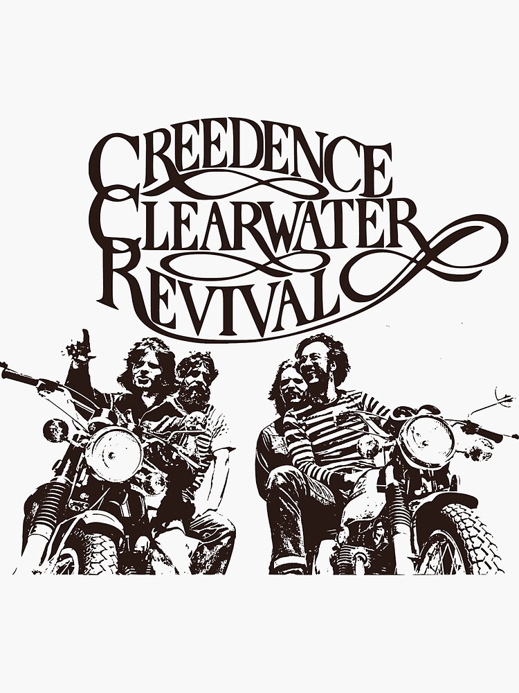 "CCR" Sticker for Sale by amrizalbuhena | Redbubble