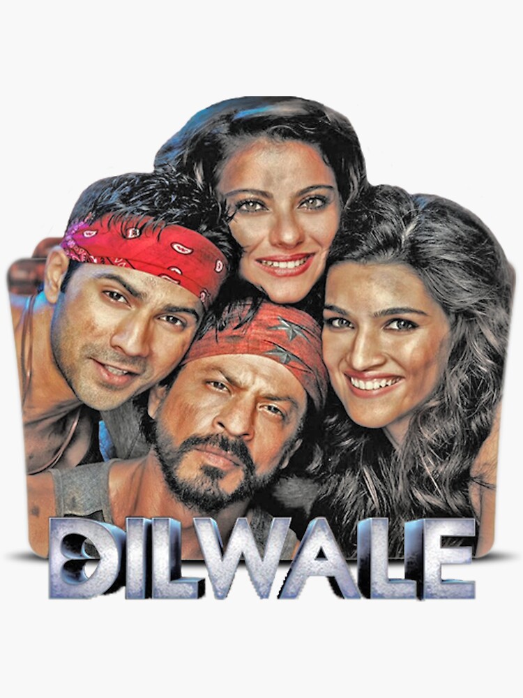 "Shah Rukh Khan Dilwale" Sticker by endaanake | Redbubble