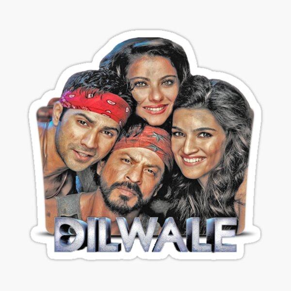 "Shah Rukh Khan Dilwale" Sticker by endaanake | Redbubble