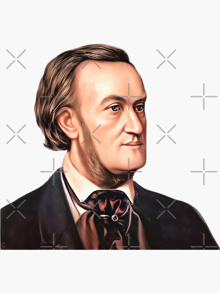 "Richard Wagner" Sticker by Musicianst0re | Redbubble