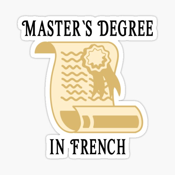 "Masters Degree in French - College - University - Graduation ...