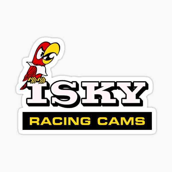 "Isky Racing Cams logo from 1964." Sticker by SamakaDirue | Redbubble
