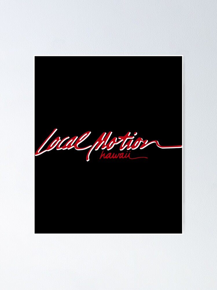 "Local Motion OG 80's Logo, wie in Boyz N The Hood zu sehen" Poster von ...