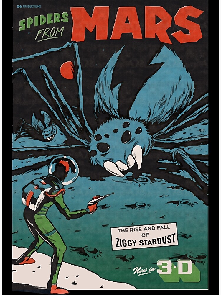 "Spiders from mars " Poster for Sale by TimothyWi73759 | Redbubble