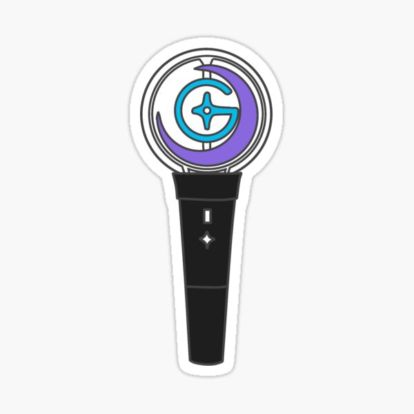 "GFRIEND Lightstick" Sticker for Sale by penghwall | Redbubble