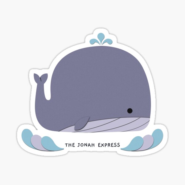 "The Jonah Express" Sticker for Sale by Eskimolette | Redbubble