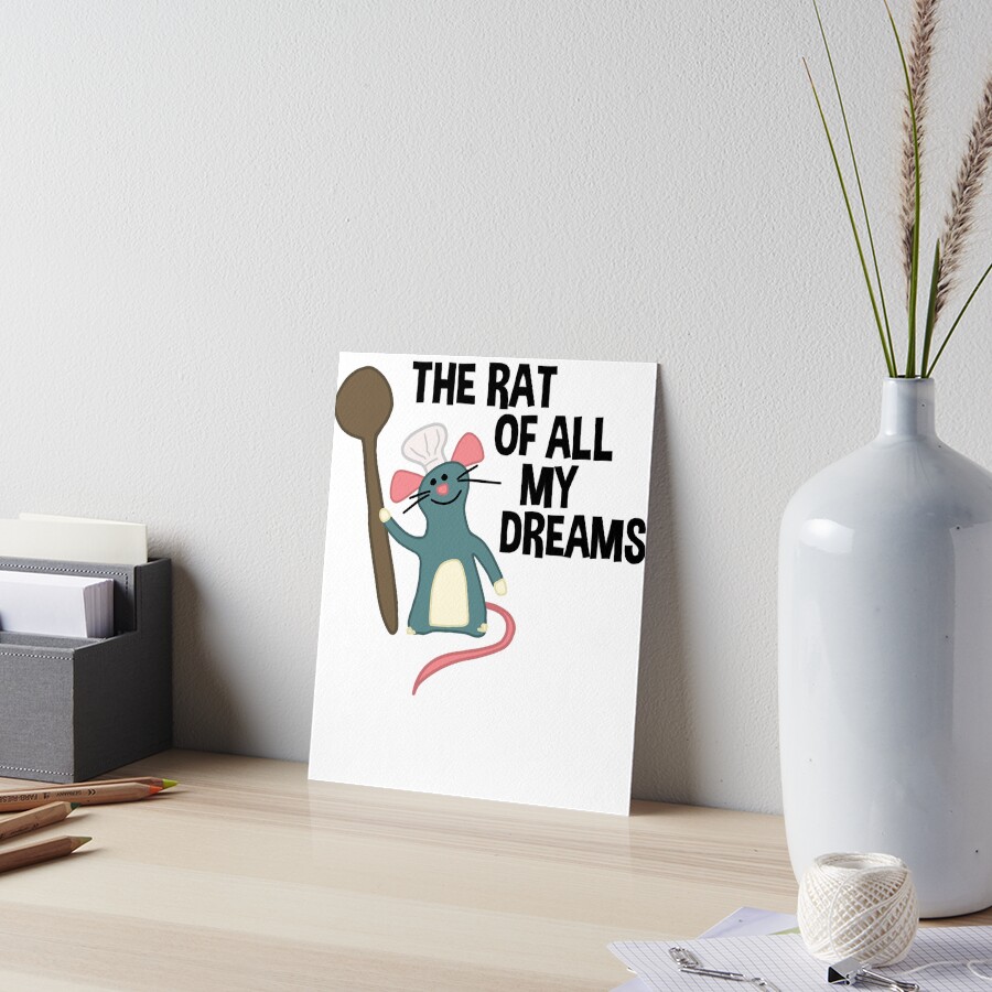 "Extremely Sensitive Sense Of Smell Yummy Remy The Ratatouille Gift ...