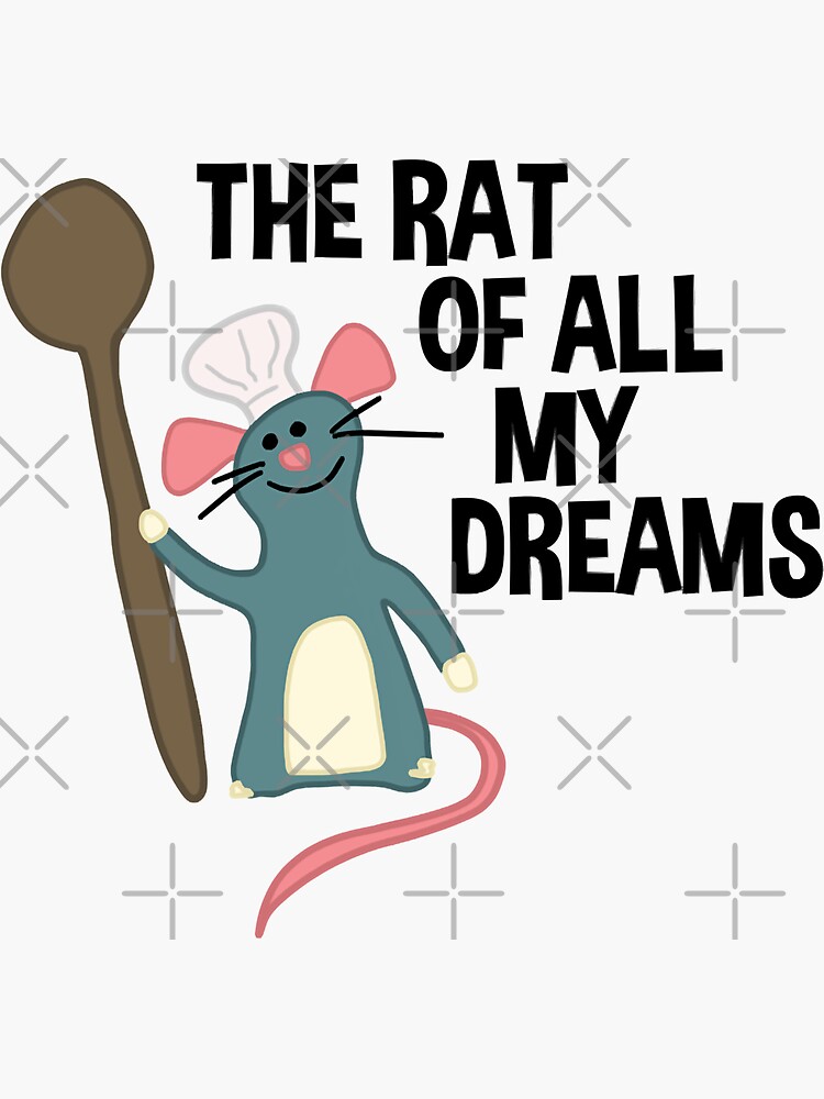 "Extremely Sensitive Sense Of Smell Yummy Remy The Ratatouille Gift ...