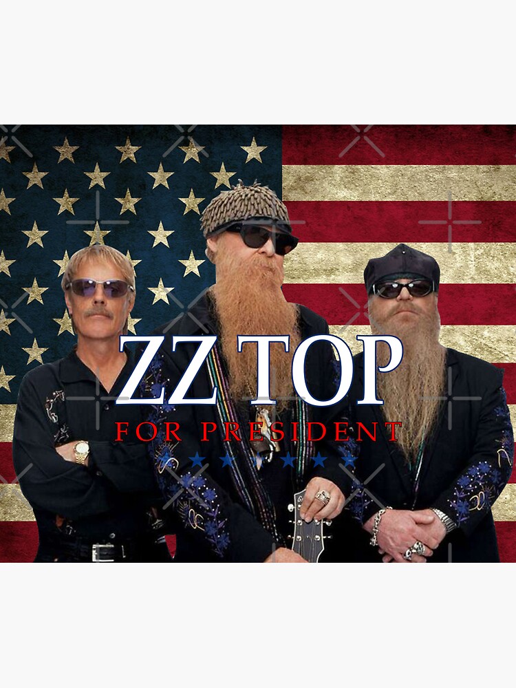 "ZZ For President 2024" Sticker by KylarDuffy | Redbubble