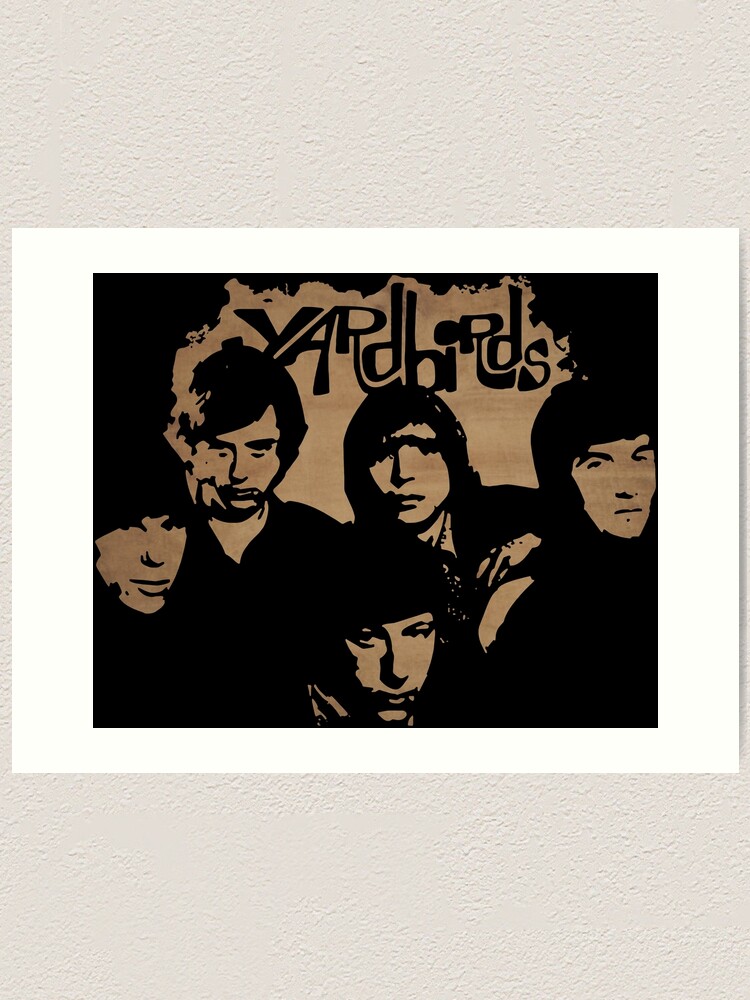 "THE YARDBIRDS" Art Print for Sale by ArthurAnton | Redbubble