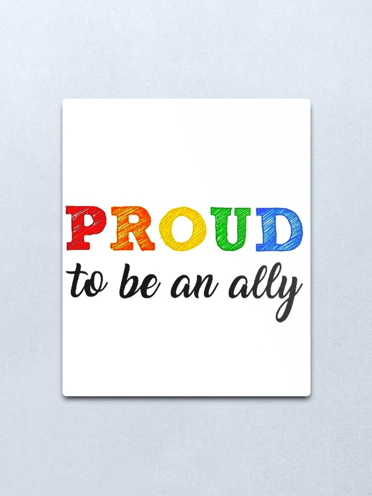 Vintage Proud To Be An Ally Proud To Be Ally Proud Ally 2022ally 22rainbow Ally 2022lgbtq