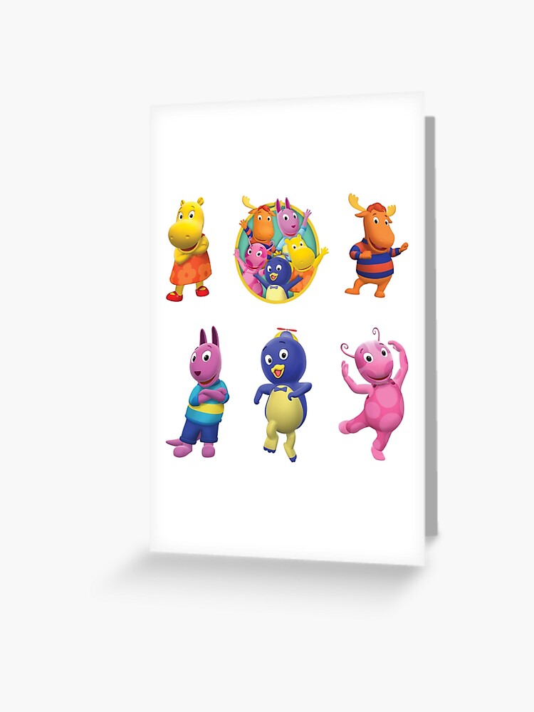 "The Backyardigans pack of stickers" Greeting Card for Sale by ...