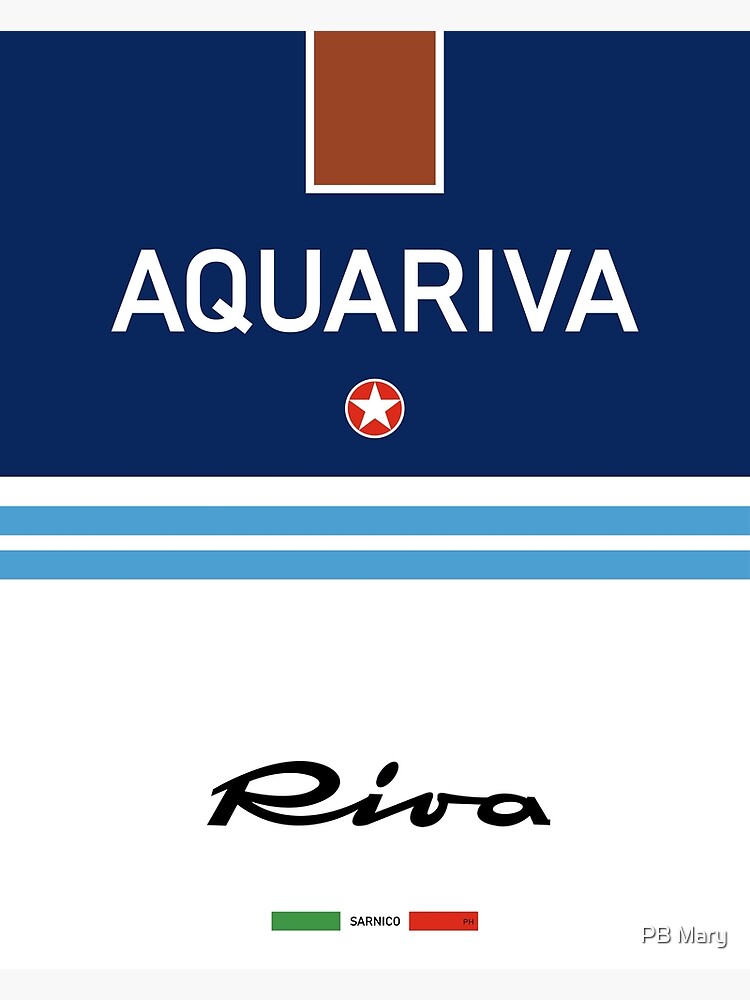 Poster « Aquariva Riva Aquarama Italie Italia Riviera Monaco voyage ...