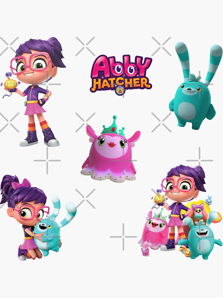 Pegatina «Paquete de pegatinas de Abby Hatcher» de YourFavouriteSI ...