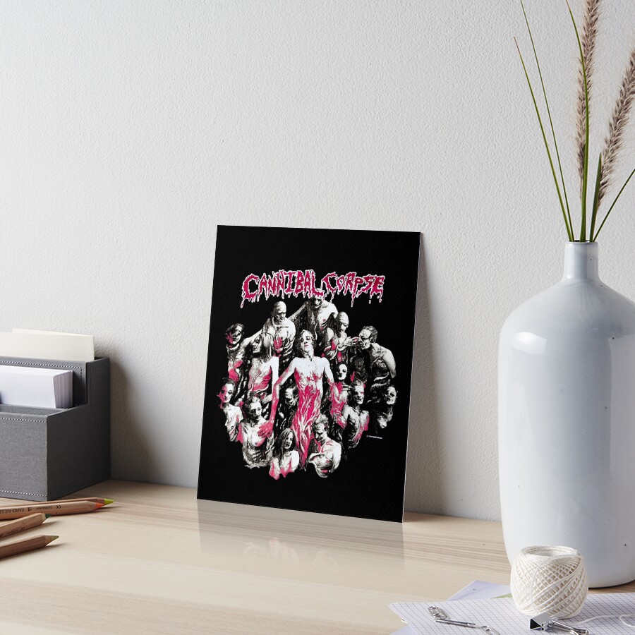 "Cannibal Corpse vintage" Art Board Print by shopAnLos | Redbubble