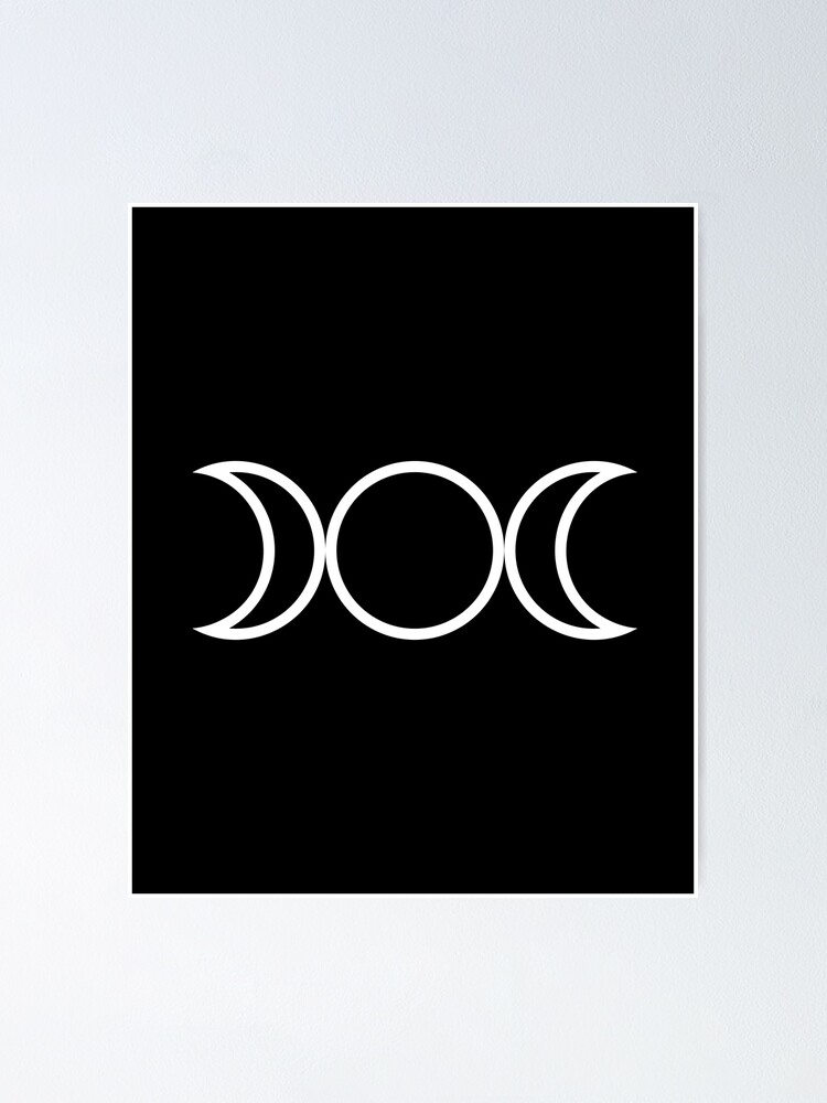 "Geometric Moon Phases" Poster for Sale by ronaldsonou | Redbubble