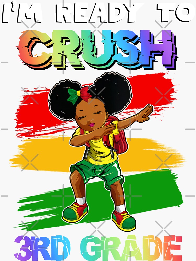 "I am ready to crush 3rd grade back to school boy dabbing funny ...