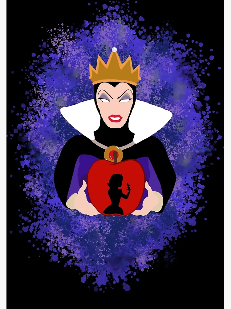Pochoir De La Méchante Reine De Disney