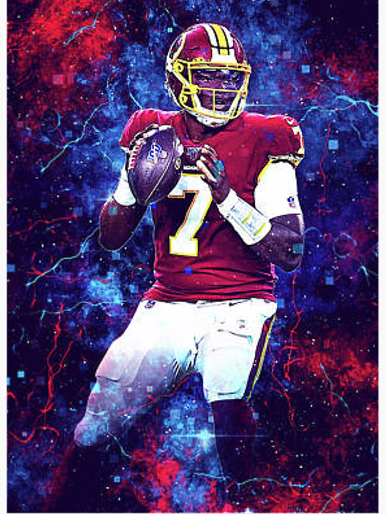 "Dwayne Haskins" Sticker by SangVLShop | Redbubble