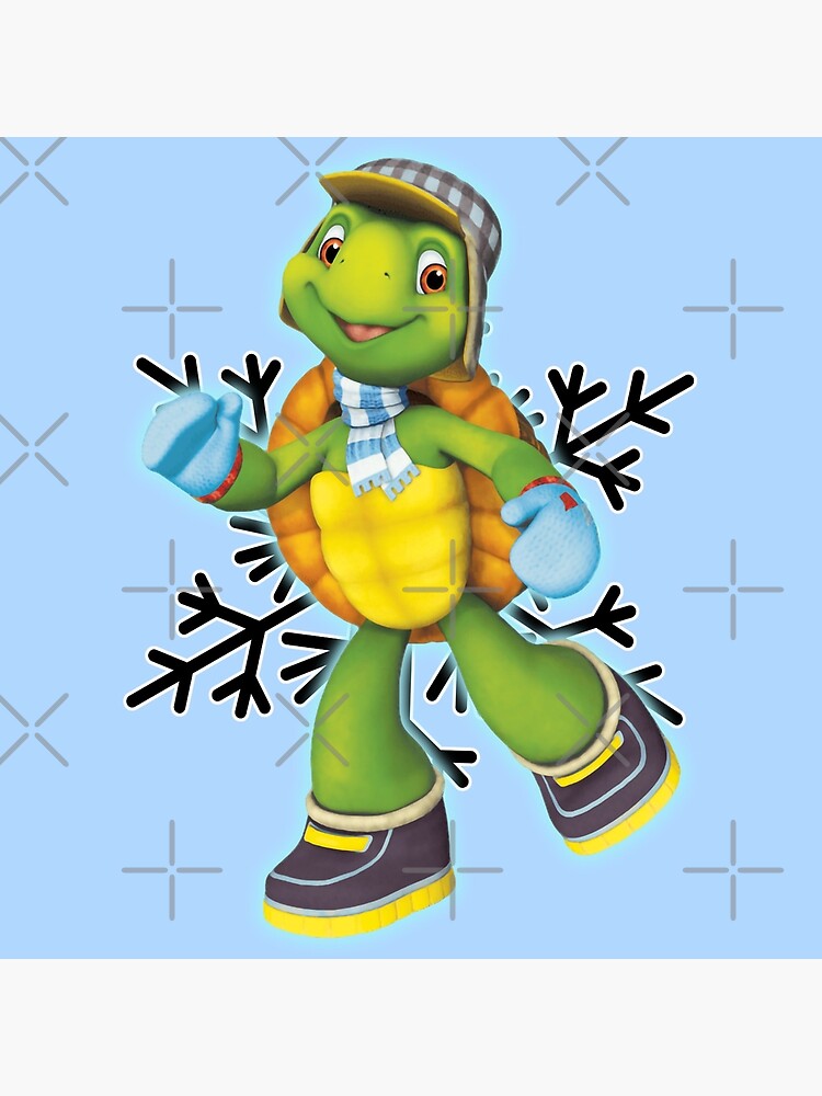 "Franklin The Turtle Winter" Poster for Sale by YourFavouriteSI | Redbubble