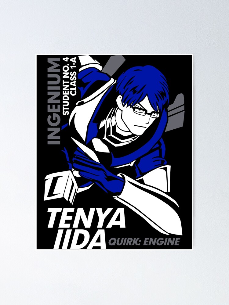 "Boku No Hero Academia - Iida Tenya" Poster for Sale by ricardokkik488 ...