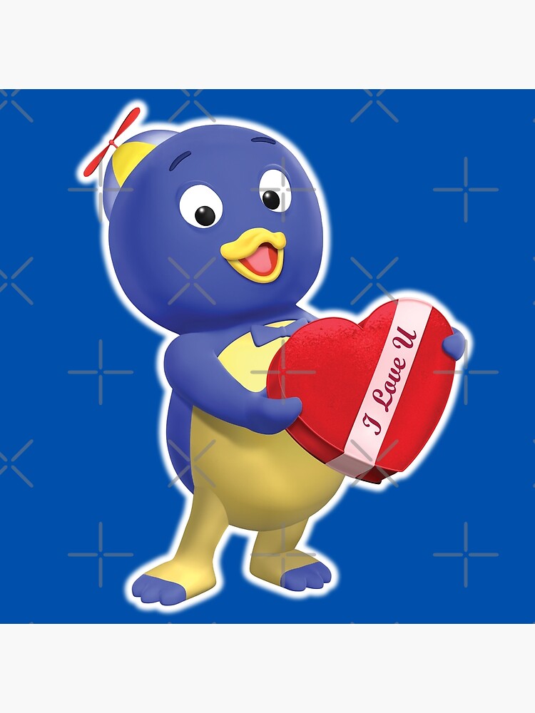 Póster «Los Backyardigans Pablo con Corazón» de YourFavouriteSI | Redbubble