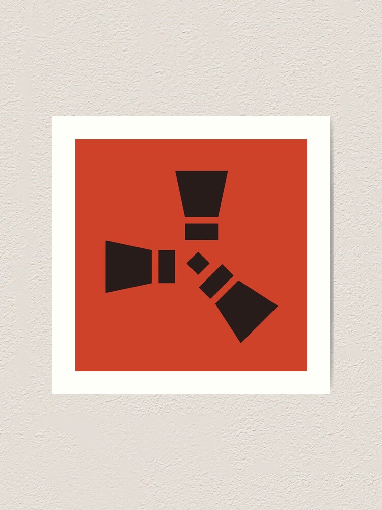 "Rust logo" Art Print for Sale by ricemann | Redbubble
