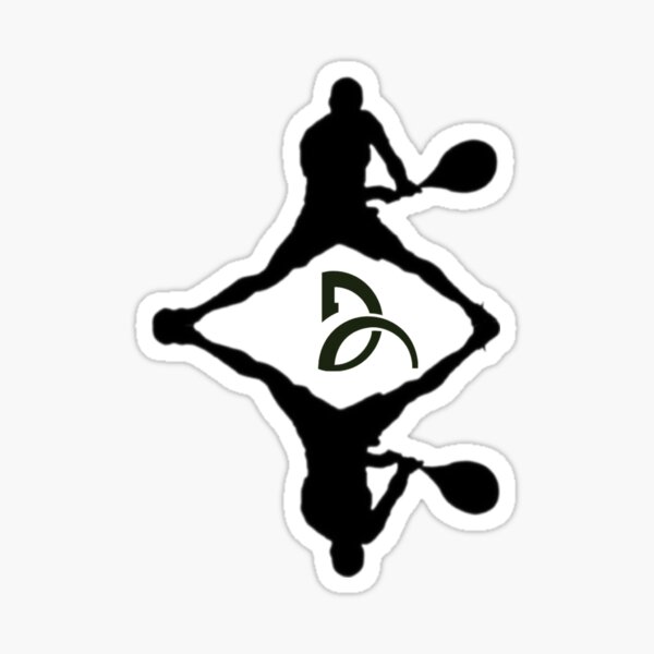 "Djo Merch Official Novak Djokovic" Sticker by AGATONart | Redbubble