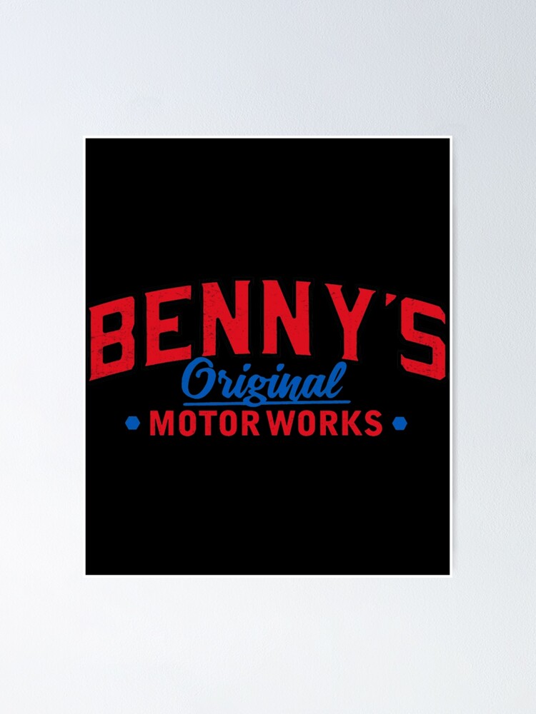 "Benny&s Original Motorworks Chop Shop Custom Car Mechanic Logo from ...