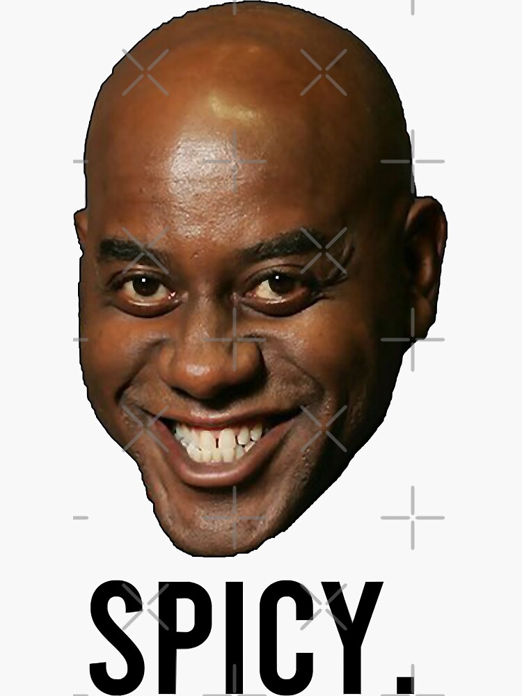 "Vintage Photograp Ainsley Harriott Funny Meme Face" Sticker by ...