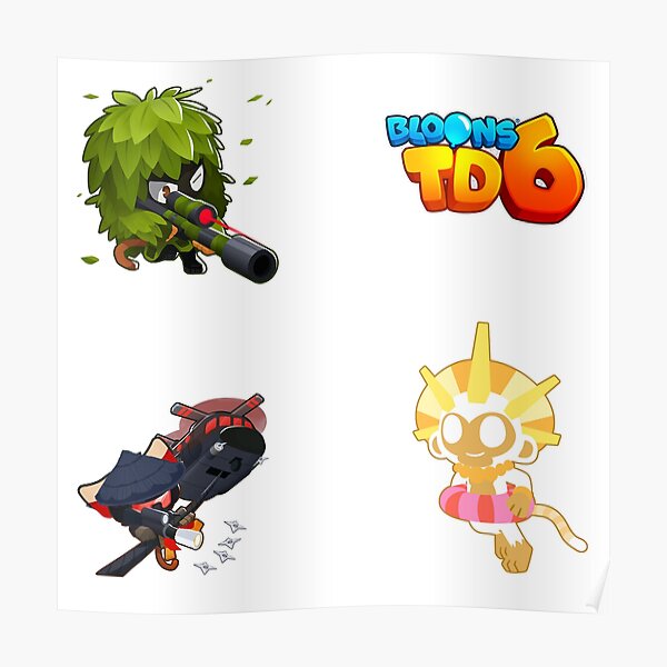 "Bloons TD6 - BTD6" Poster by mamuri | Redbubble