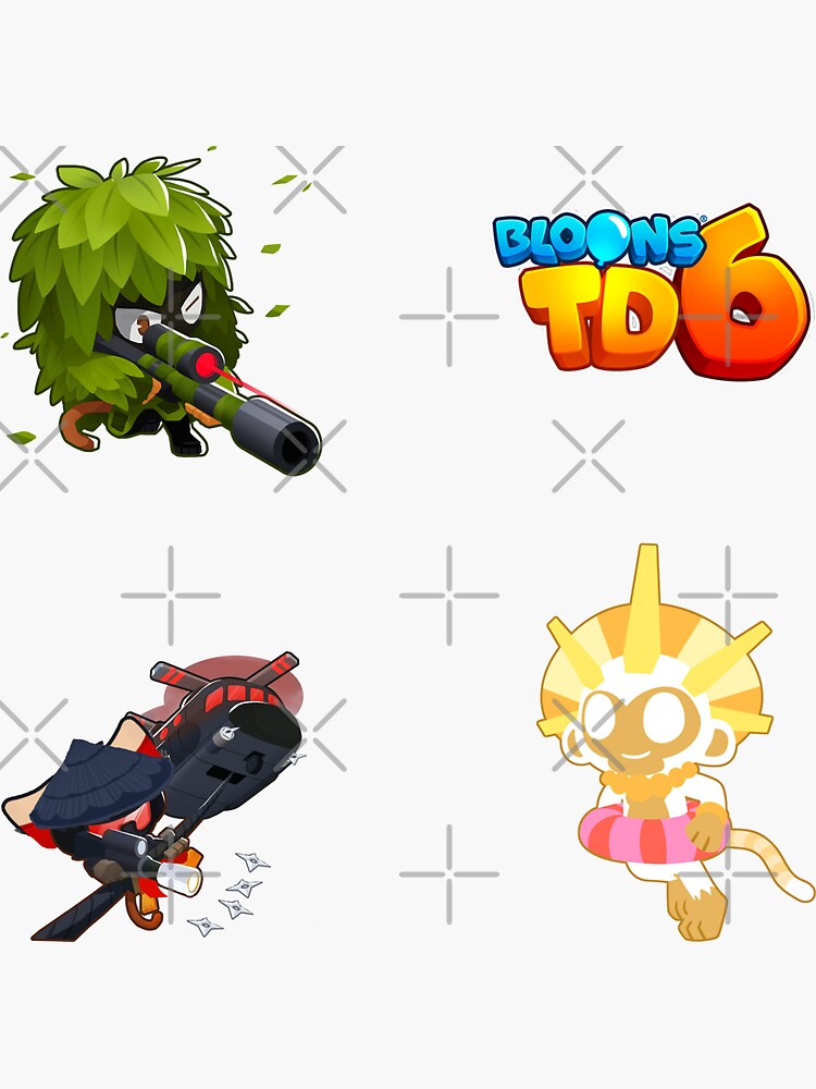 "Bloons TD6 - BTD6" Sticker by mamuri | Redbubble